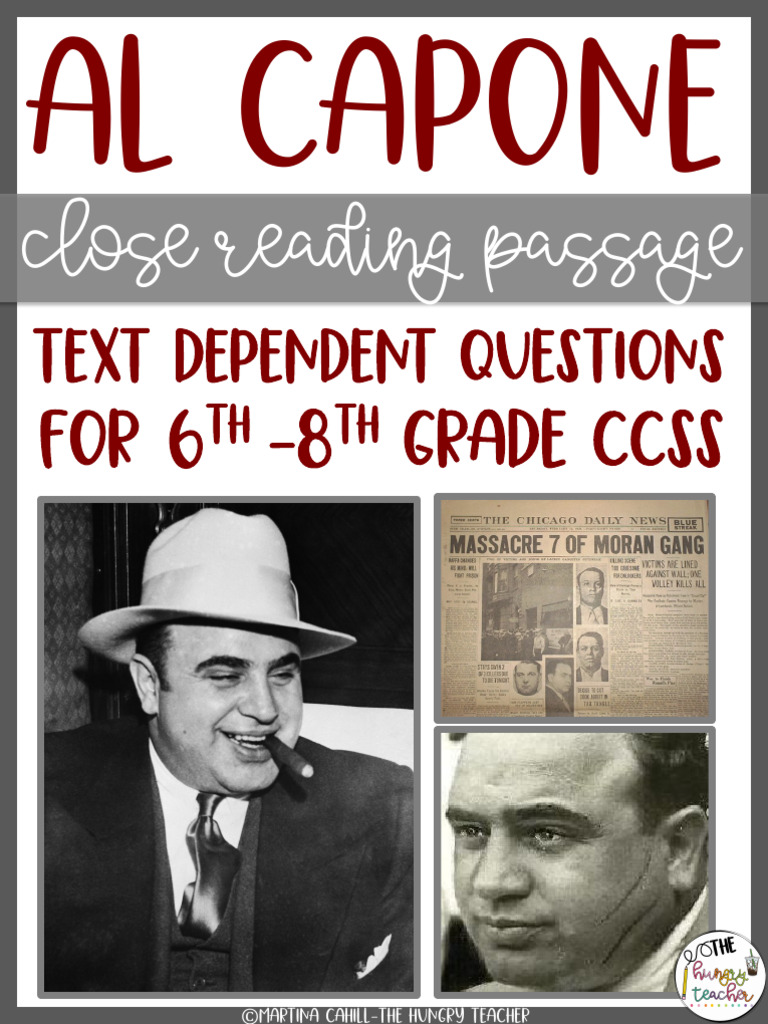 Al Capone Close Reading | PDF | Al Capone
