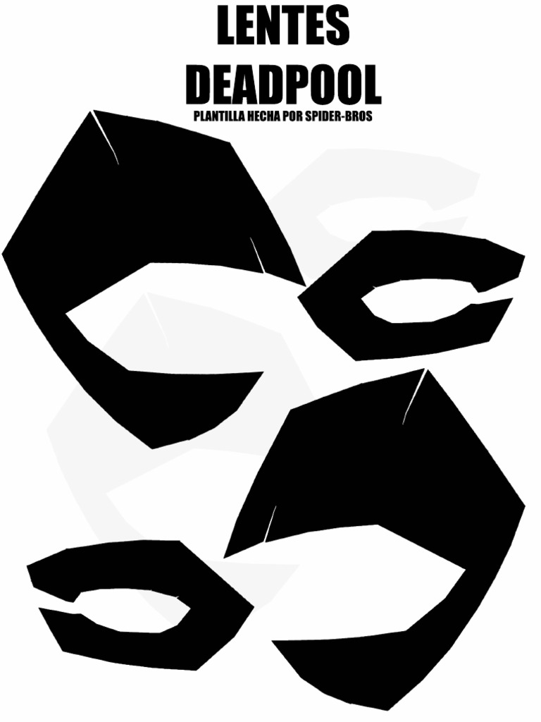 Lentes Deadpool Tutorial | PDF
