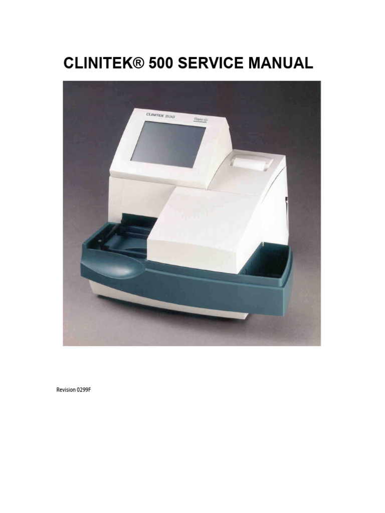Service Manual Cover | PDF