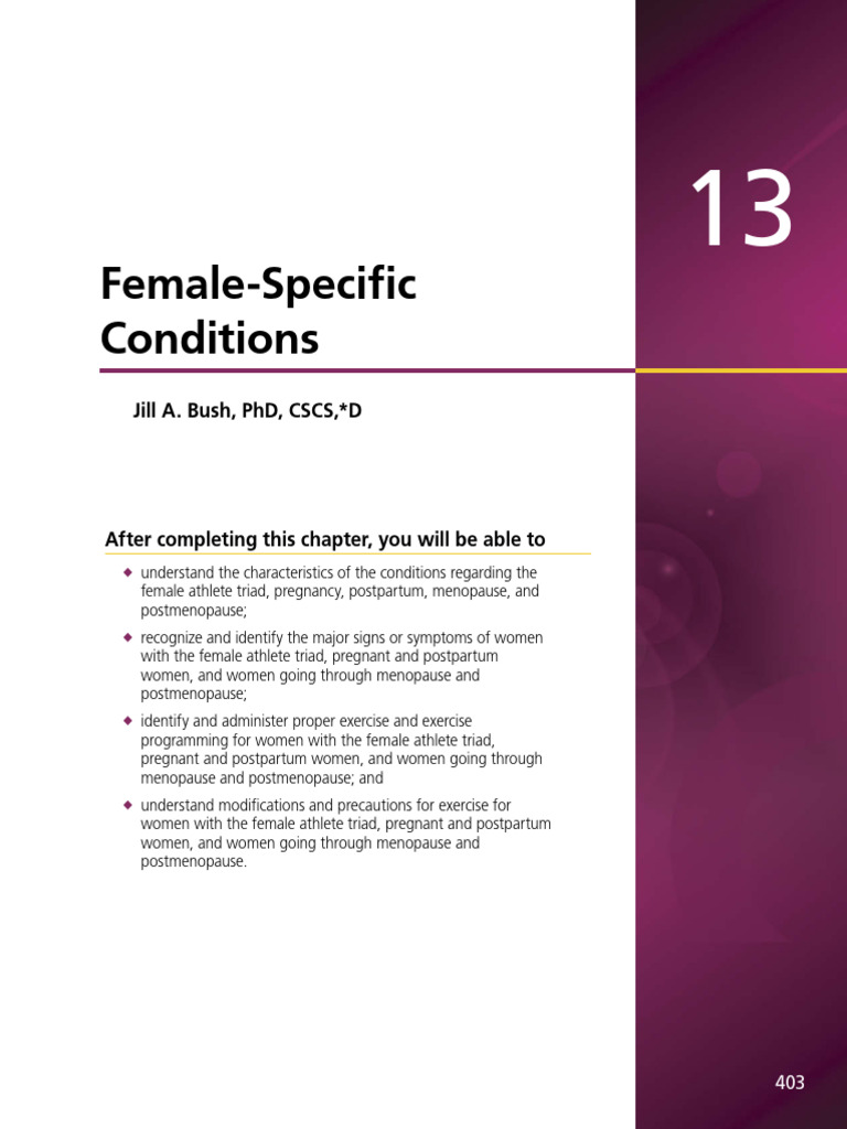 CAP 13 NSCAs Essentials of Training Special Populations by National ...