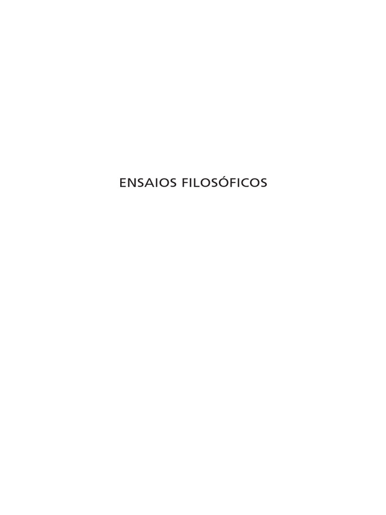 Ensaio Filosofico | PDF | Gnosticismo | Ontologia