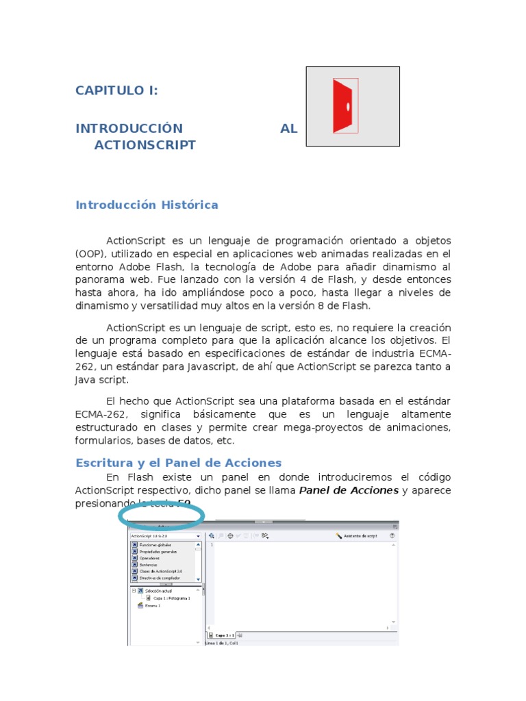 Action Script 1 | PDF | Script de acción | Lenguaje de programación