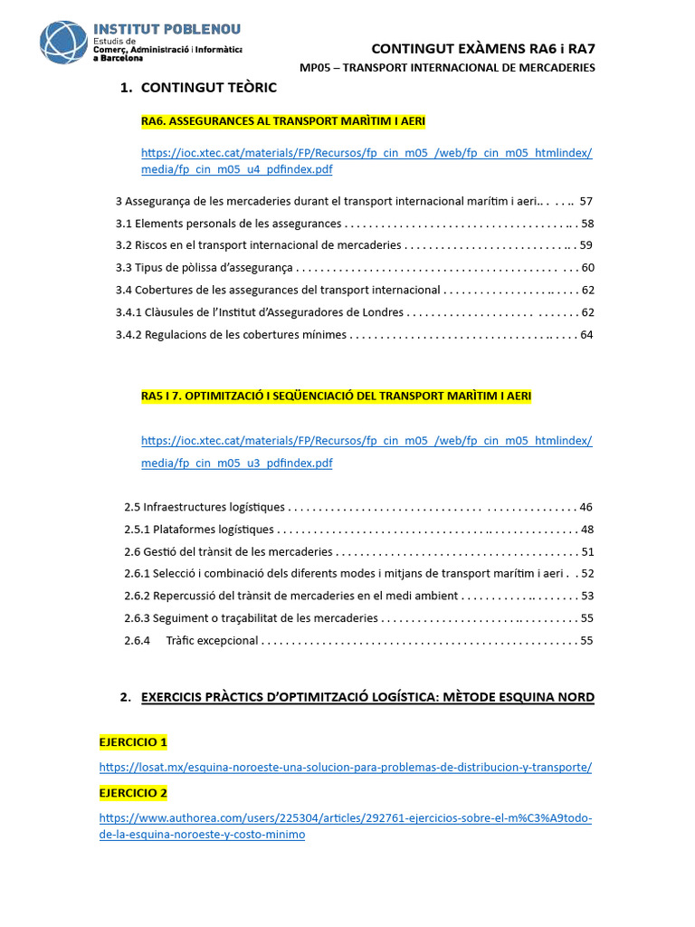 CONTINGUT RA5 I RA6 | PDF