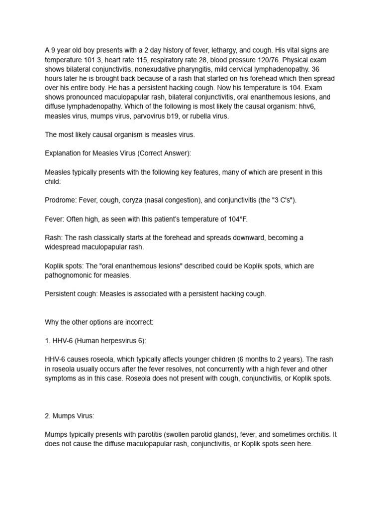 Measles Diagnosis & MRSA Cellulitis Treatment | PDF | Methicillin ...