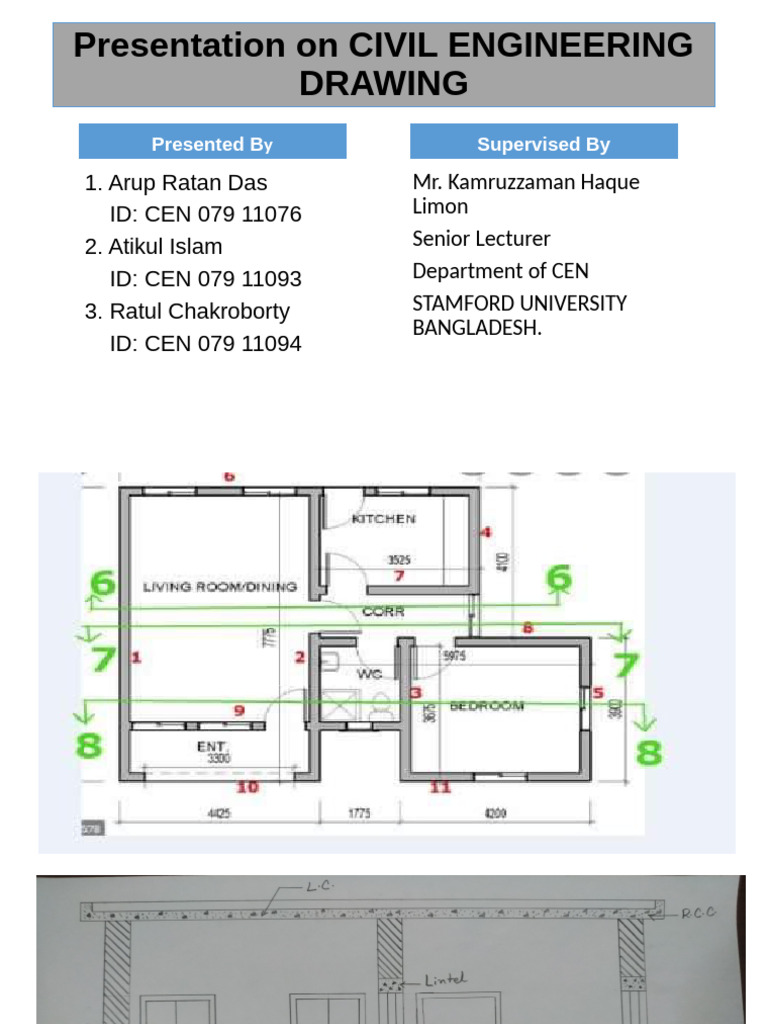 Presentation On Civil Engineering Drawing | PDF | Technology ...
