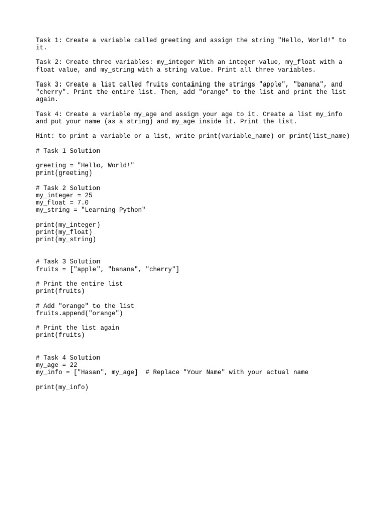 Exercise | PDF | Teaching Methods & Materials