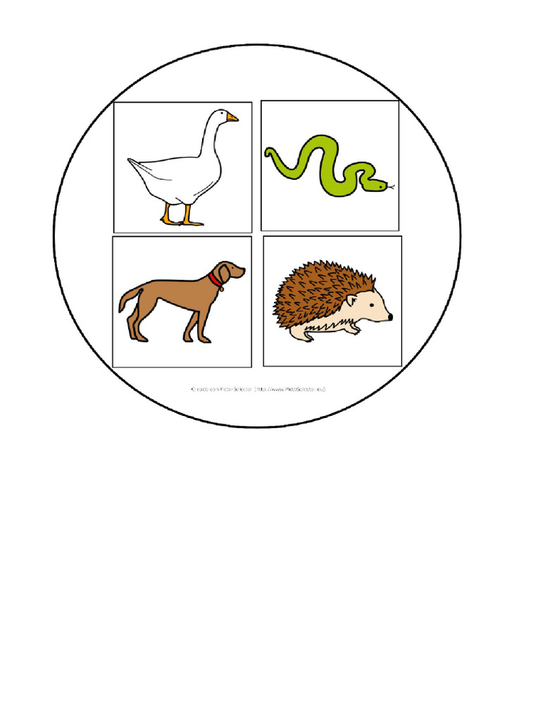 Animales Dobble | PDF