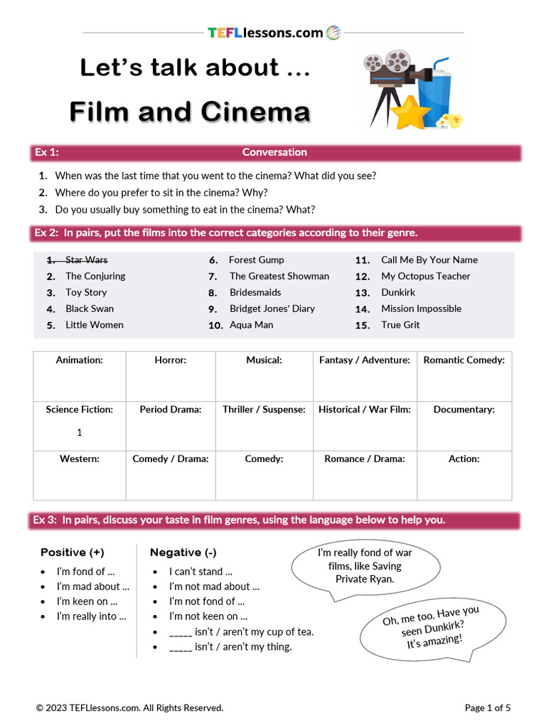 Film and Cinema Teacher | PDF | Thriller (Genre)