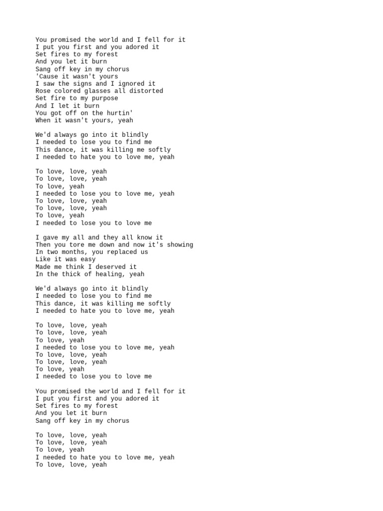 "True Blood Theme Song Lyrics Analysis" | PDF