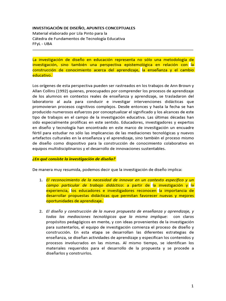 Pinto | PDF | Aprendizaje | Diseño