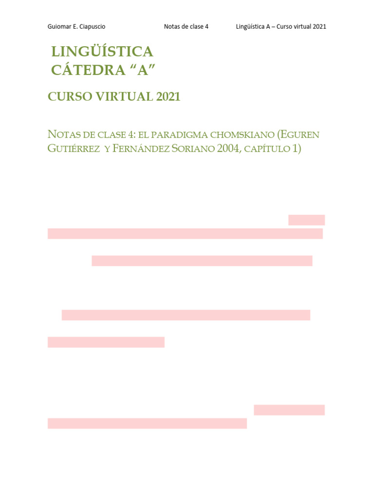 NOTA de CLASE 4 de 4 Eguren y Soriano - Notas de Clase | PDF ...