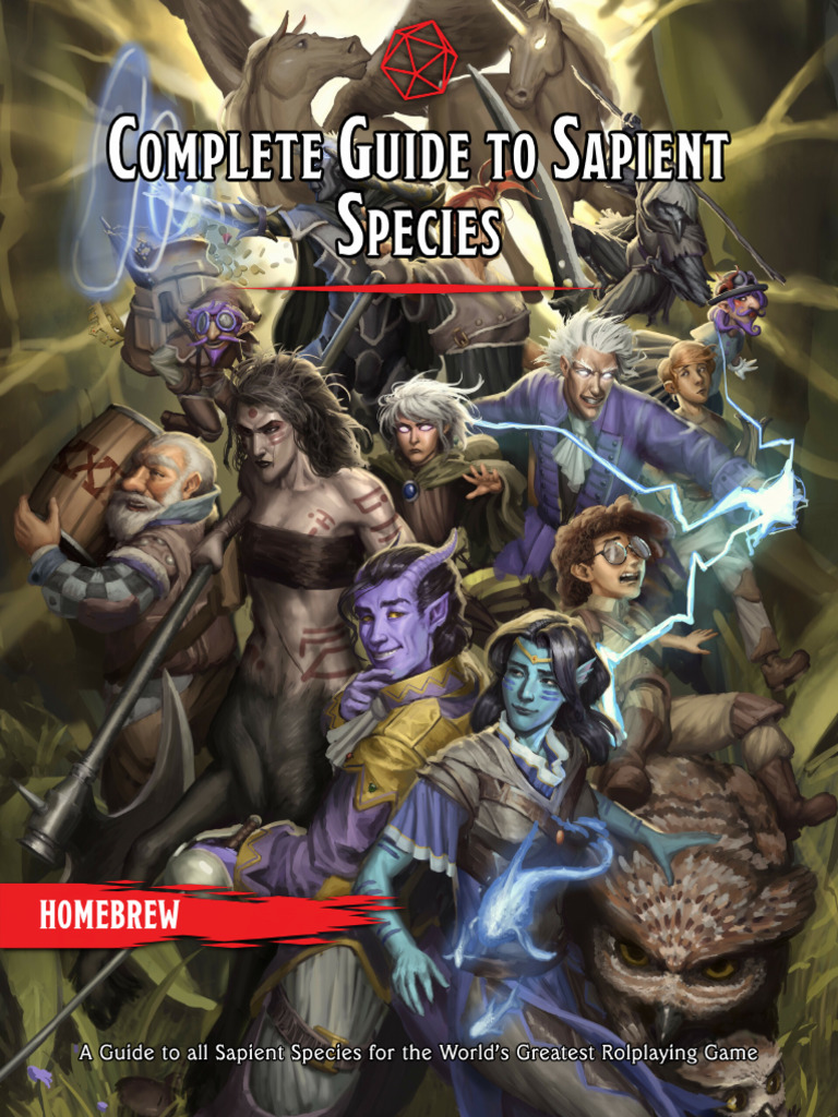 Complete Guide to Sapient Species | PDF