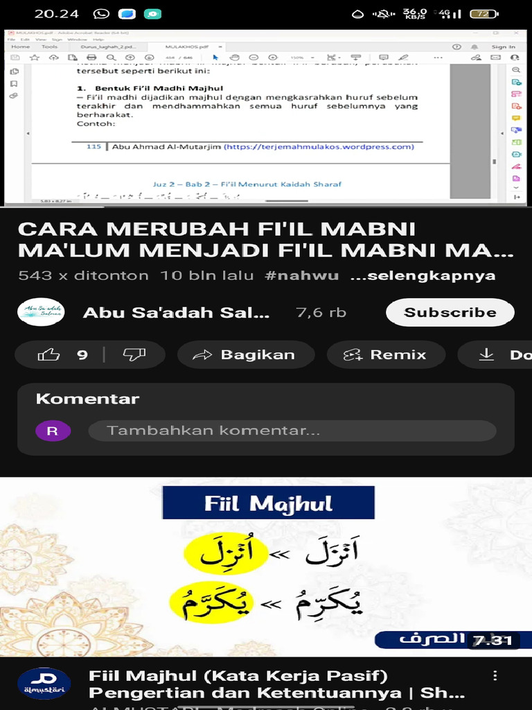 Note Nahwu | PDF