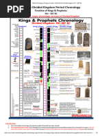 Chart of Israel and Judah Kings | PDF | Kingdom Of Judah | Biblical People