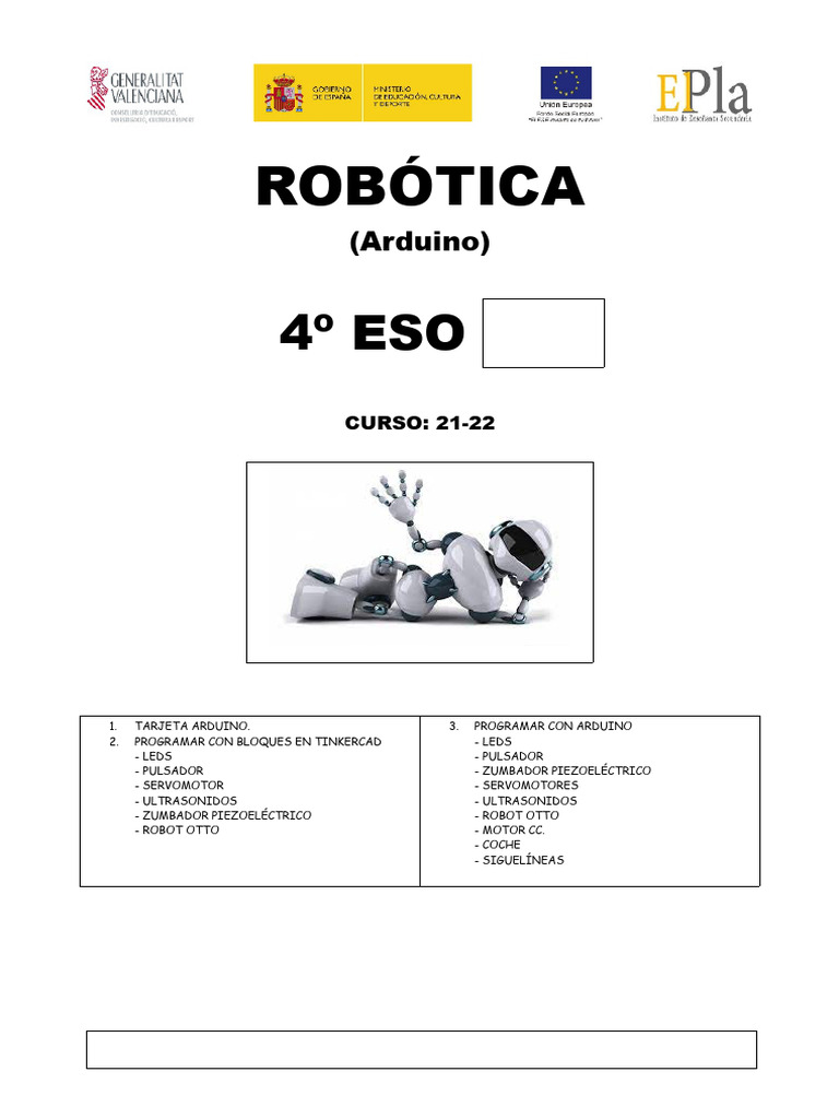 Rob Arduino 21 22 | PDF | Arduino | Informática