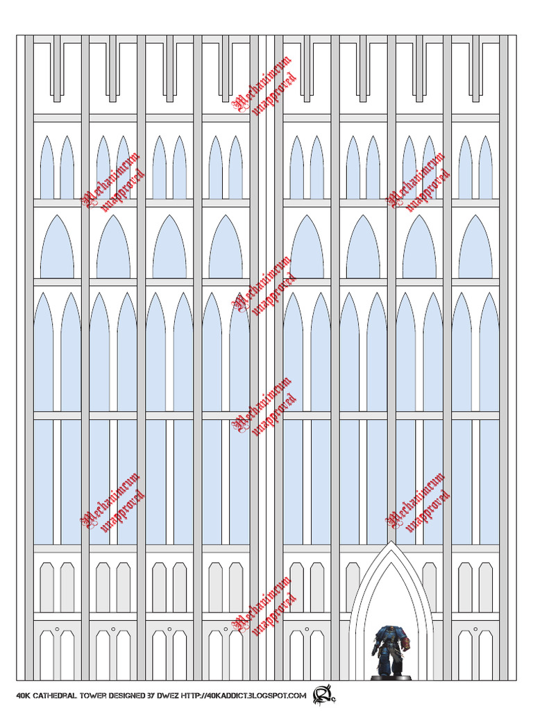 40K Cathedral Tower | PDF