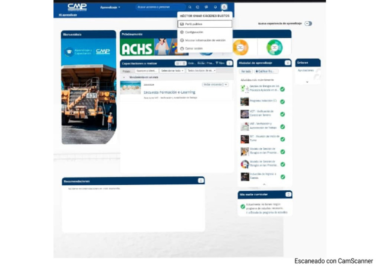 Cursos Hector Caceres | PDF