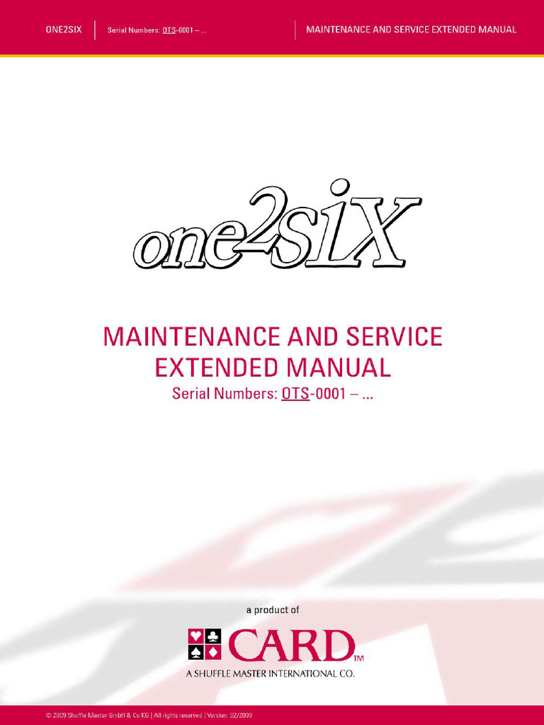 Manual OTS One2six | PDF