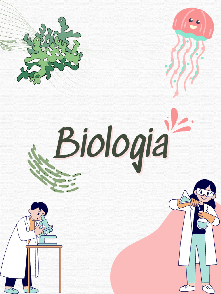 Capa de Caderno Biologia | PDF