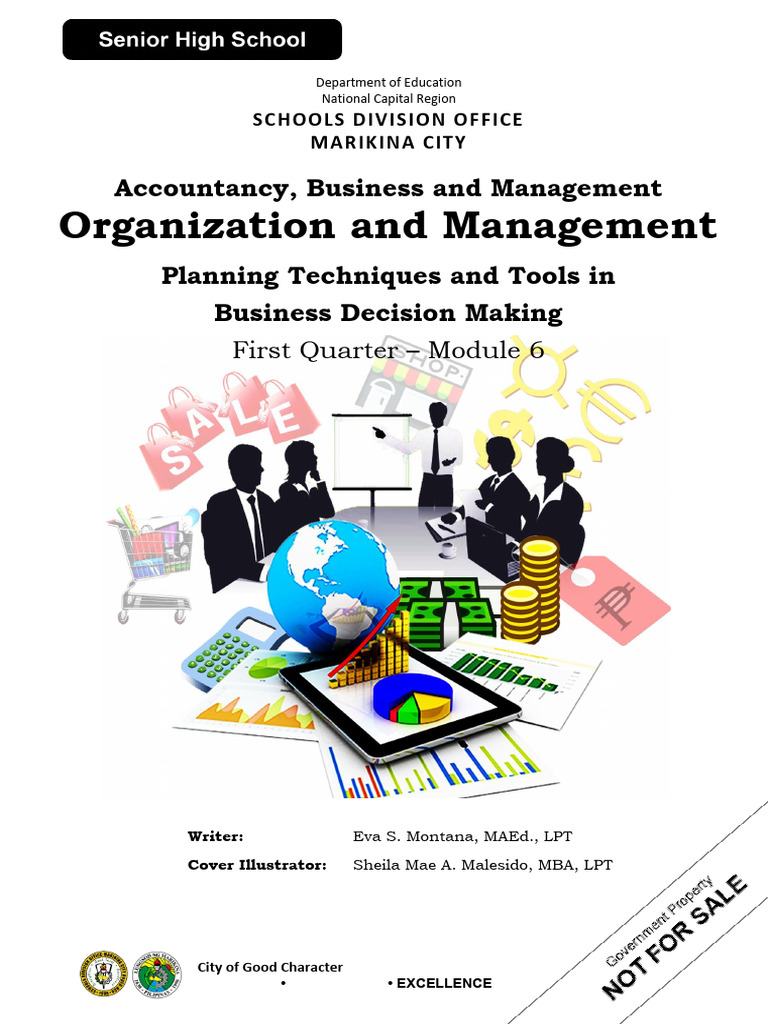 Shs Abm Gr11 Om q1 m6 Planning-techniques-Tools-In-Decision-making Final | PDF | Decision Making ...