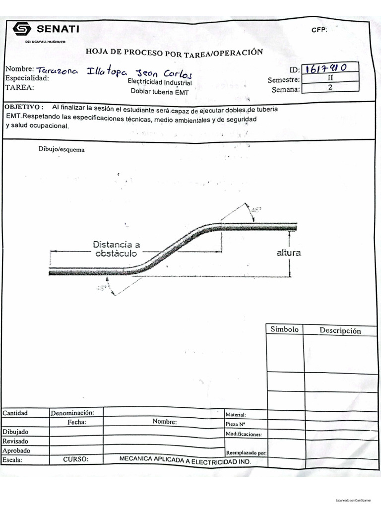 Tarea 2 - Dobles de Tubo EMT | PDF