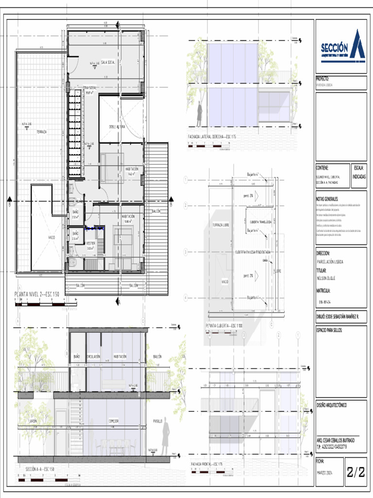 Planos Arquitectónicos NPA Lisboa | PDF