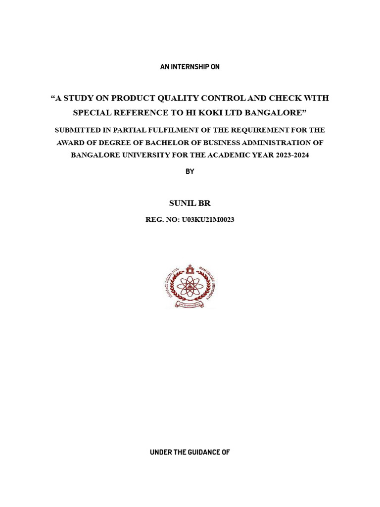 BBA Project Report Format 2 copy.docx 2 | PDF