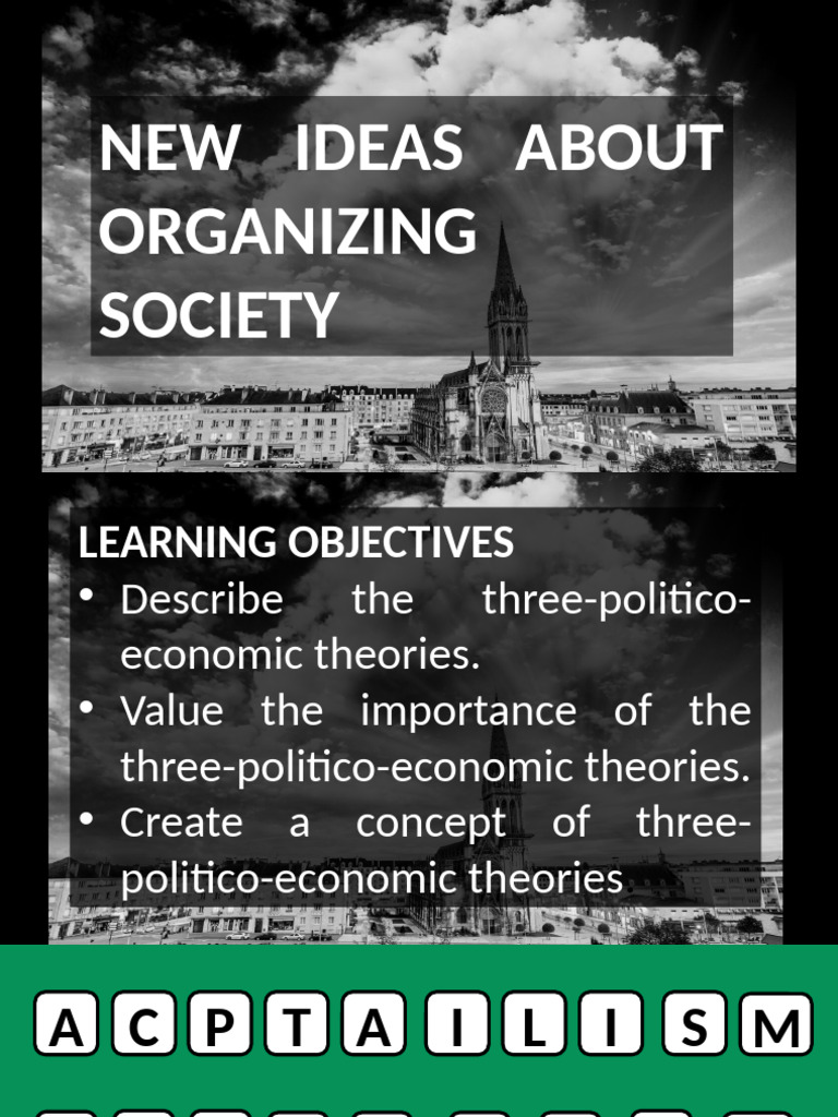 CHAPTER 20 New Organize Society | PDF