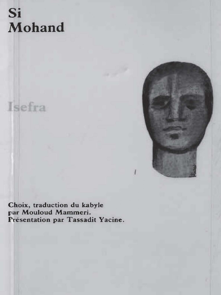 Les Isefra - Mohand Ou-Mhand, Mu And-A-M and Aït Hmaduš - 1982 - La ...
