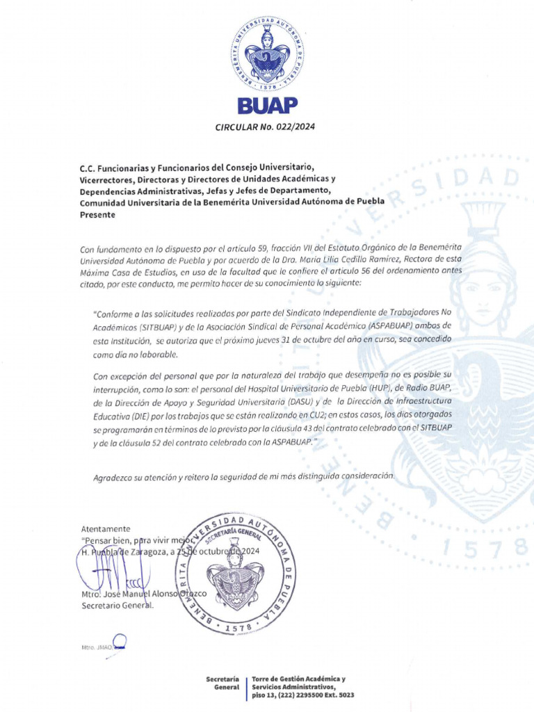 Circular No. 022-2024 | PDF