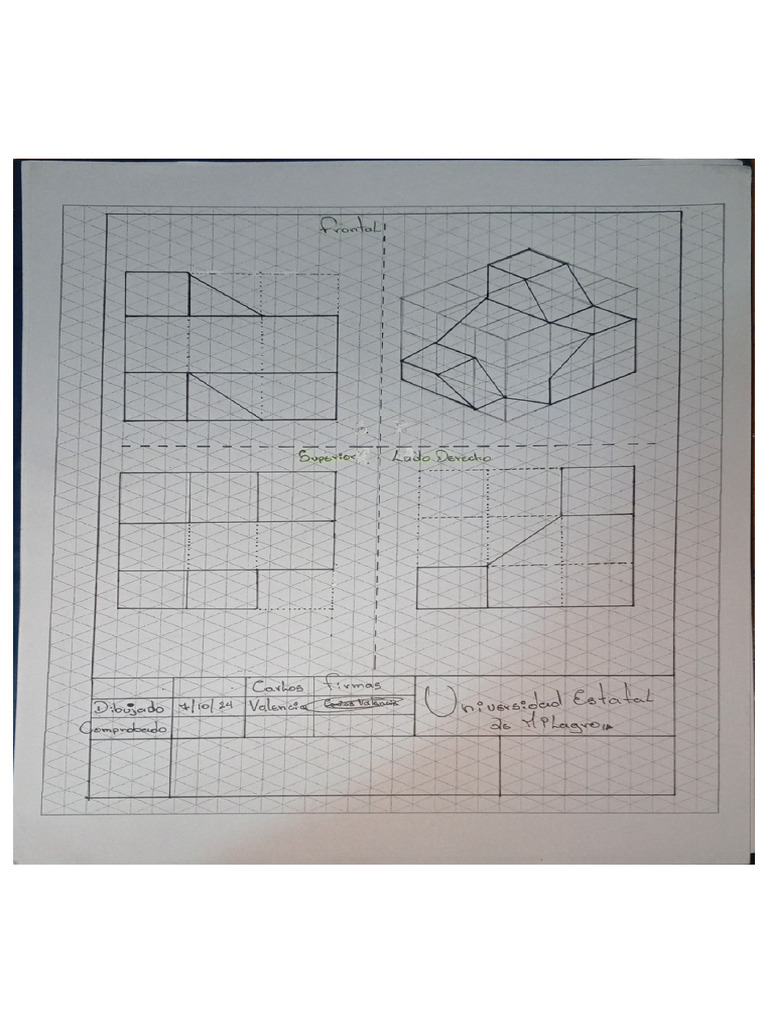 Tarea en Hoja Isométrica | PDF