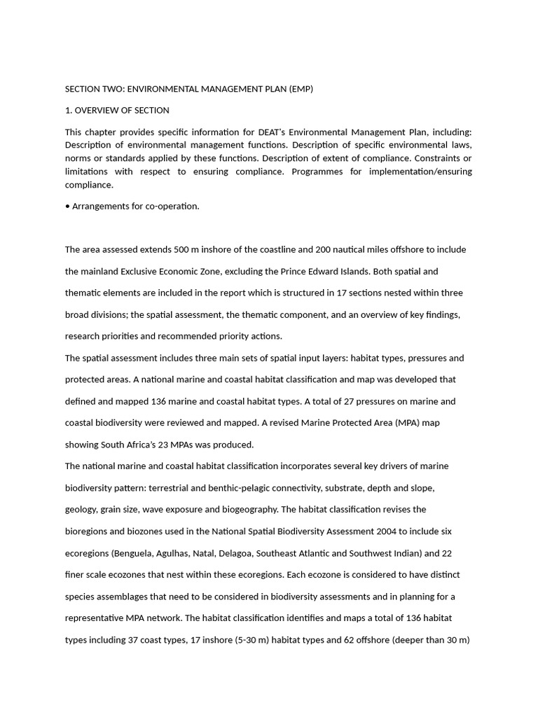 MARINE PROTECTED AREAS | PDF | Coast | Earth Sciences