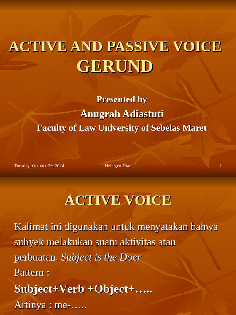 153086_5. Gerund, Active, Passive | PDF