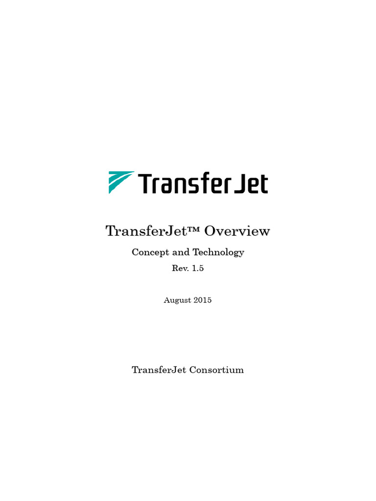 Transferjet Overview | PDF | Osi Model | Modulation