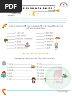 Pandiwa Worksheets | PDF