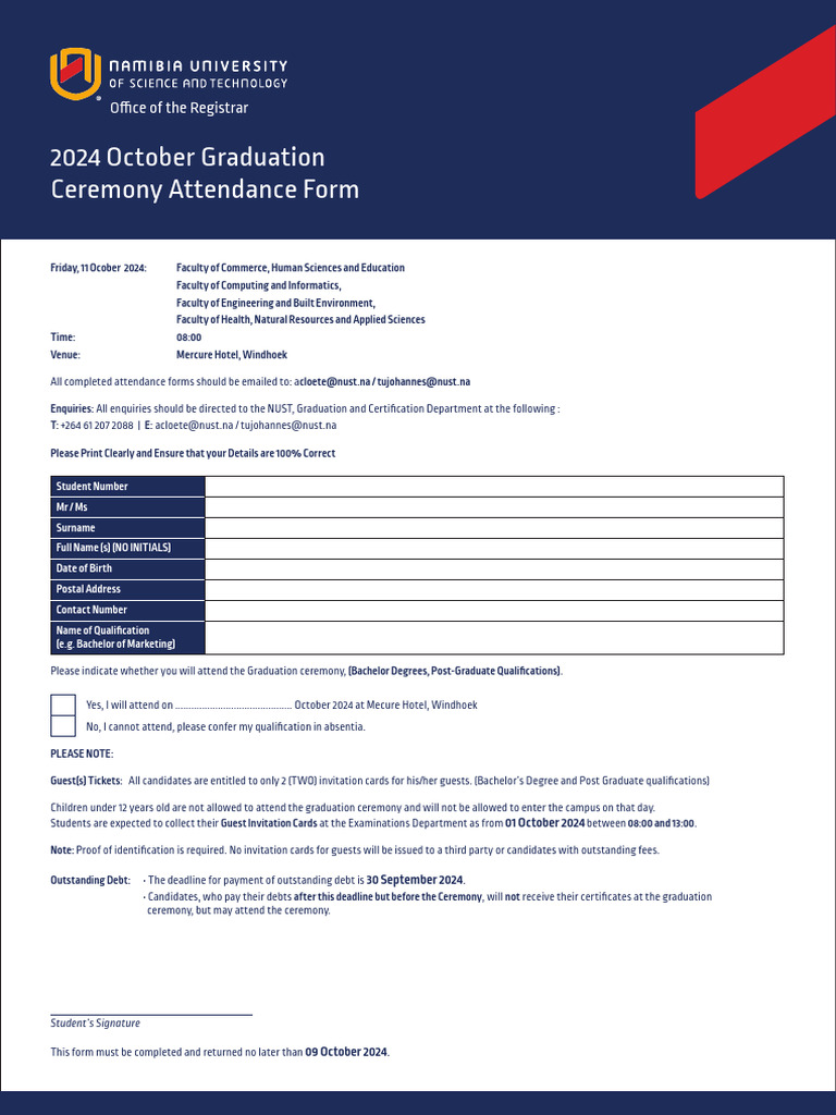 Graduation-Attendance-Form-2024-October_240912_142909 | PDF