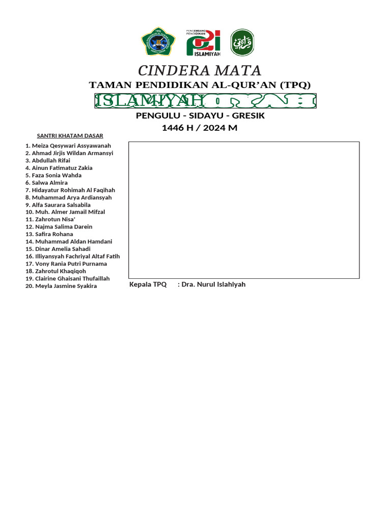 File Cindera Mata - Khatam Dasar | PDF