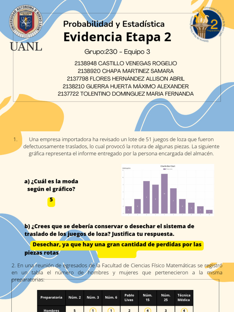 Equipo3 EV2 PyE | PDF