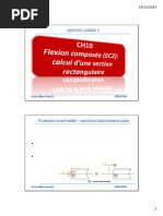 BA II - Chapitre 3 - Flexion Composée | PDF | Flexion (matériau ...