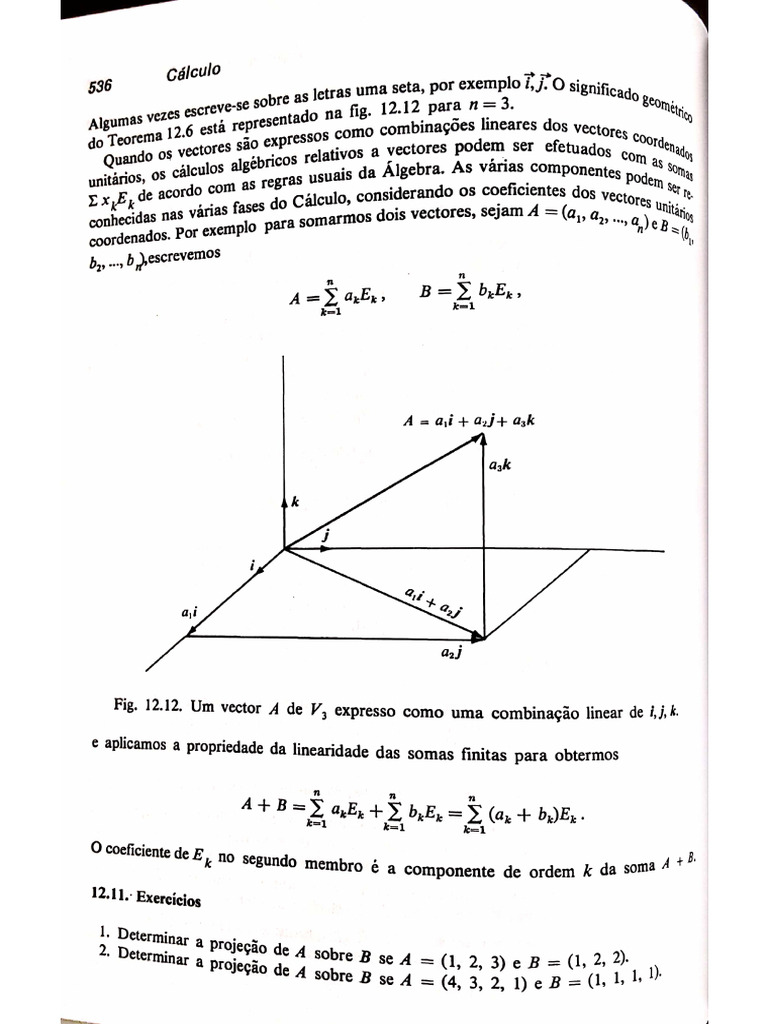 Alg Lin 3 Lista de Exercícios 03 | PDF