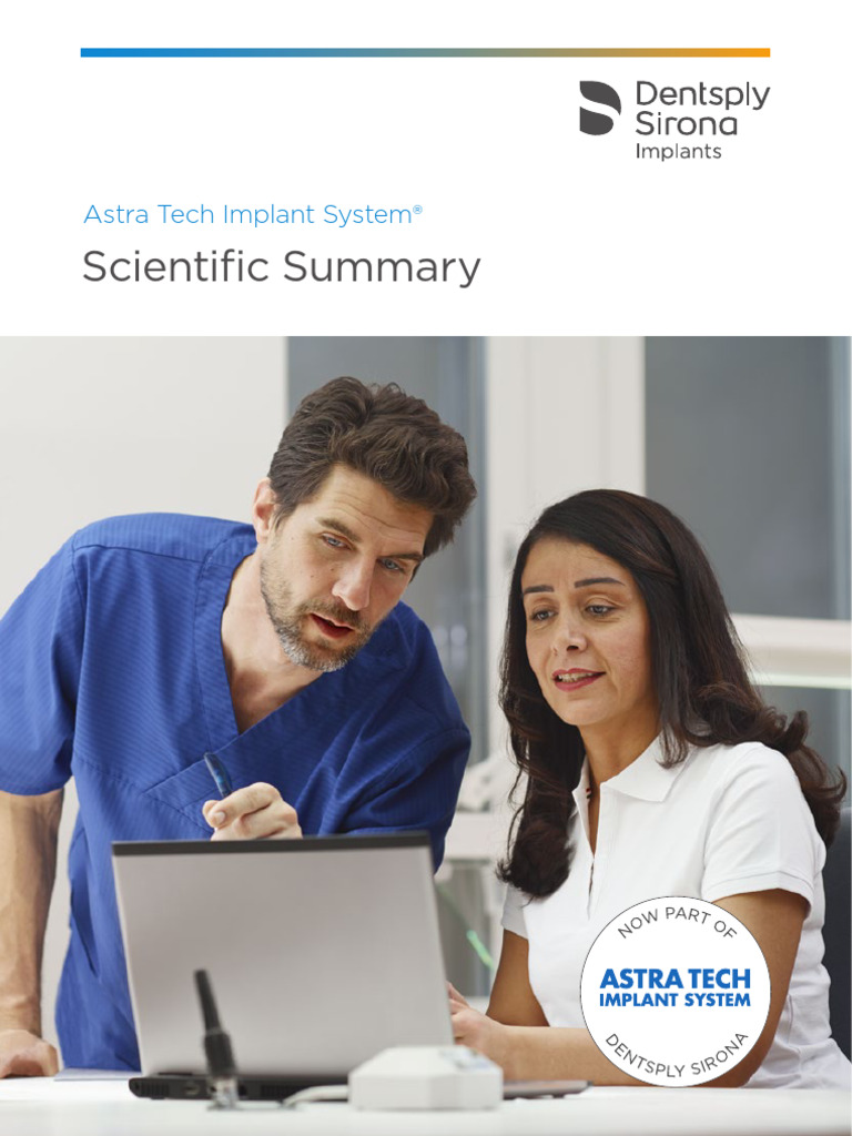 32670810-USX-1611 Scientific Summary Astra Tech Implant System | PDF | Dental Implant ...