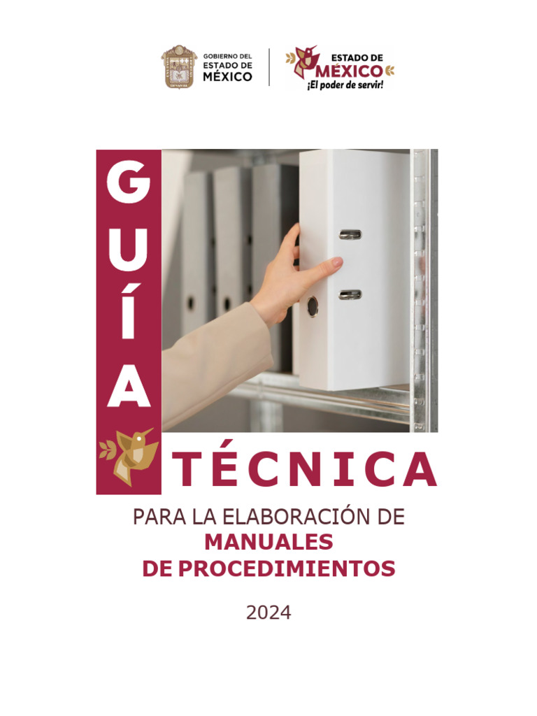 Guia Tecnica Elaboración de Manuales D Proc | PDF | Calidad (comercial ...