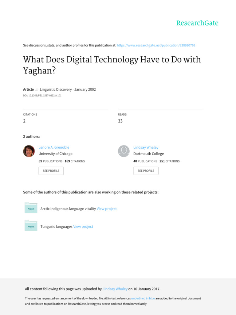 What_Does_Yaghan_Have_to_Do_with_Digital | PDF | Linguistics | Phonetics