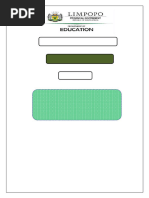 Grade 9 GEC Int Proj 2023 Teachers Resource Pack LO | PDF | Nonprofit ...