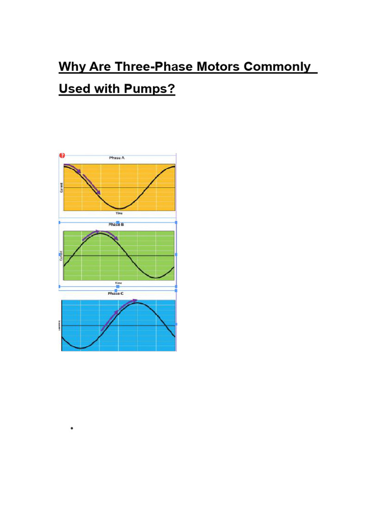 Three-Phase Motors in Pumping | PDF | Science & Mathematics