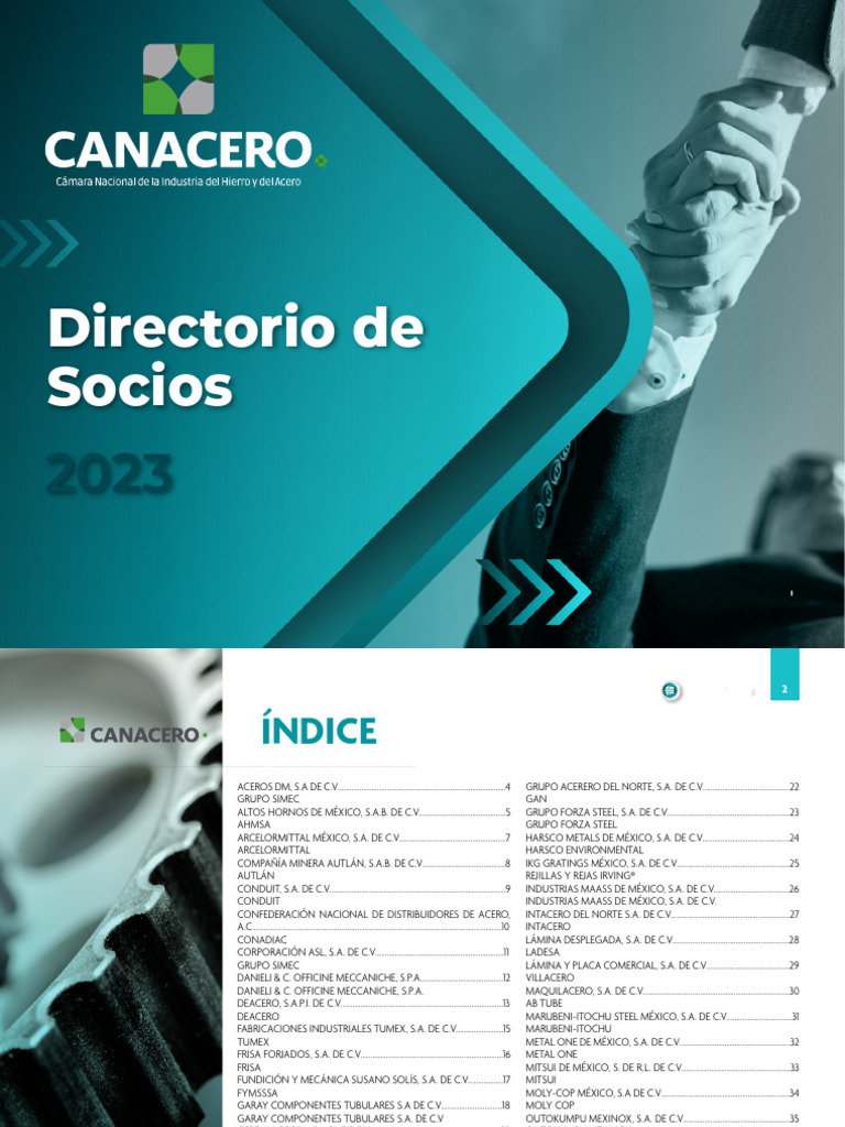 CANACERO | PDF | Materiales