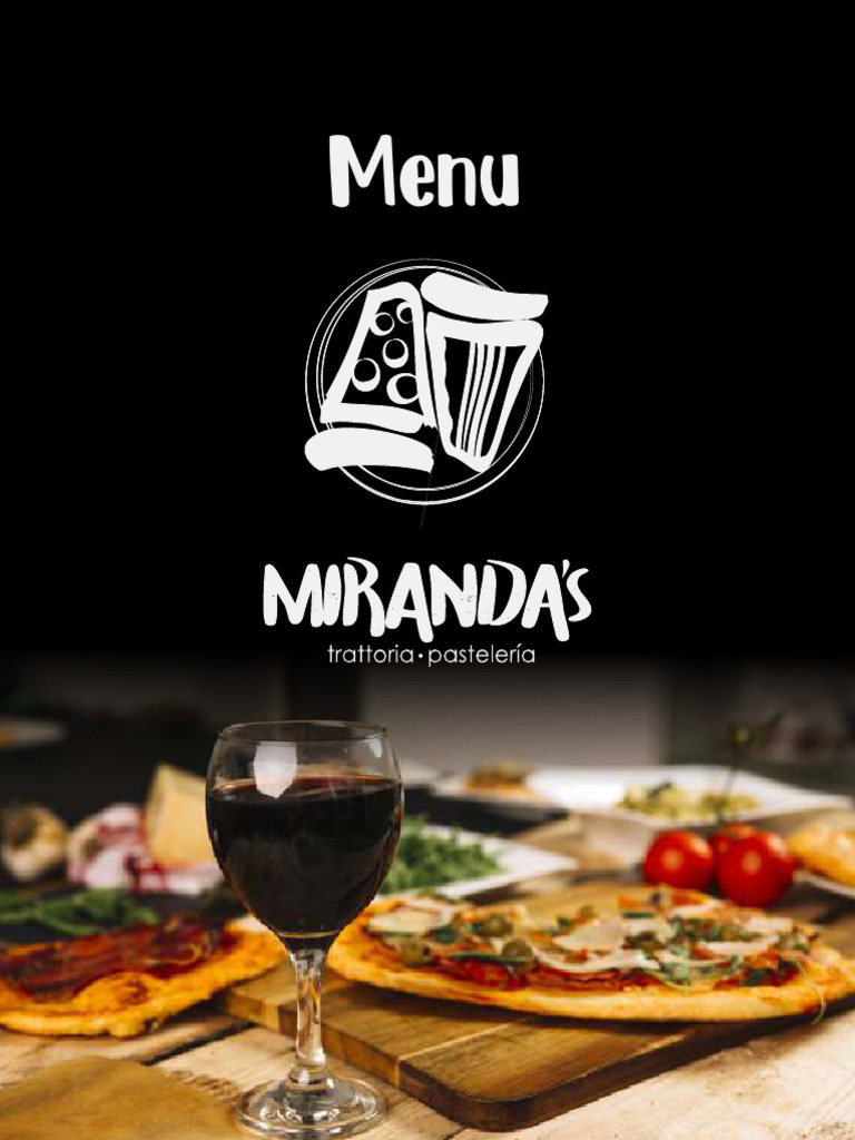 Menú Miranda's 2024 - Compressed | PDF | Pizza | pesto