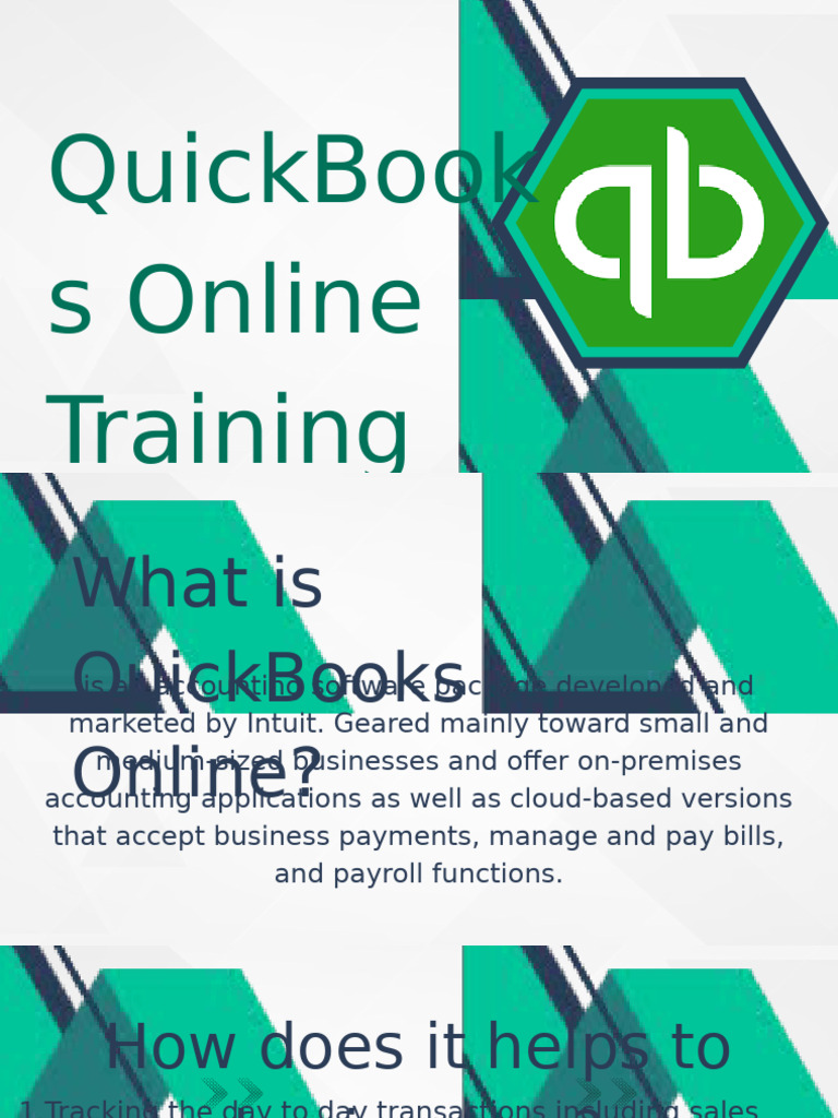 Quickbooks Training | PDF | Quick Books | Invoice