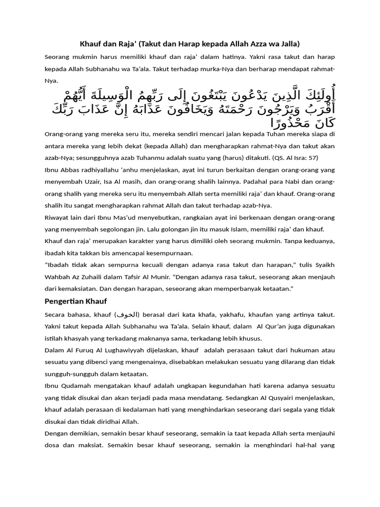 Khauf Dan Raja | PDF