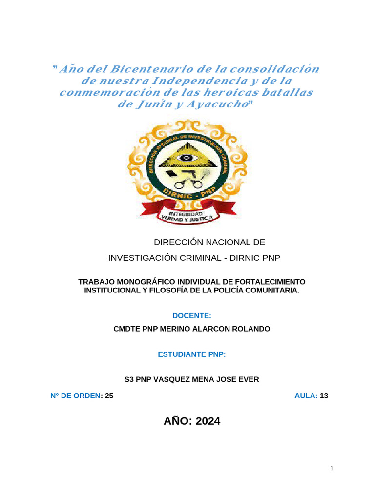 Monografia Policia Comunitari | PDF | Policía | Comunidad